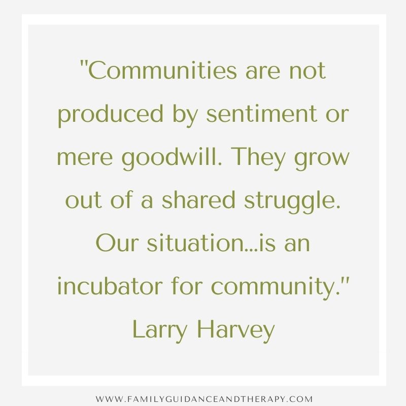 Collective Experiences = Stronger Communities | Family Guidance ...